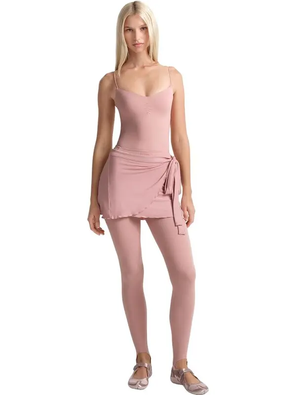 SKIMS Shirred Front Tank Top - Himalayan
