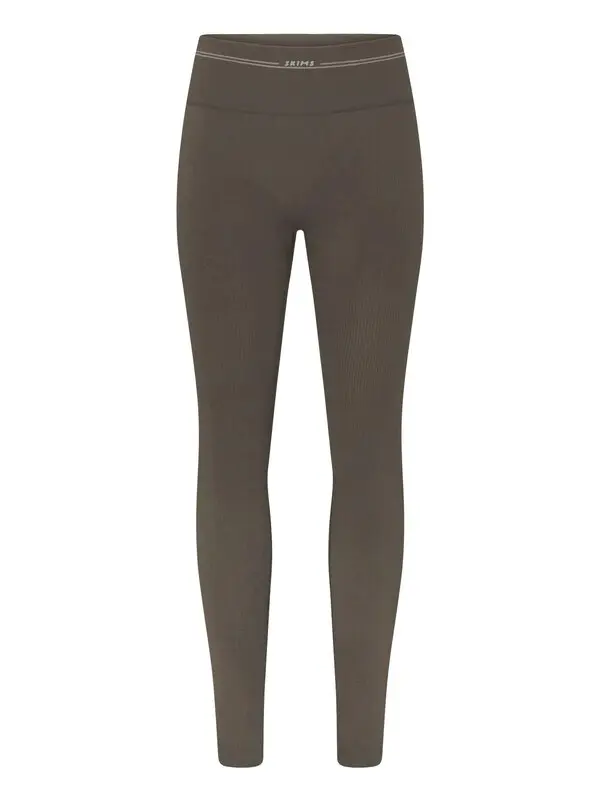 SKIMS 26" Legging | Green | | Nike Ribbed Seamless - Dusty Oakmoss