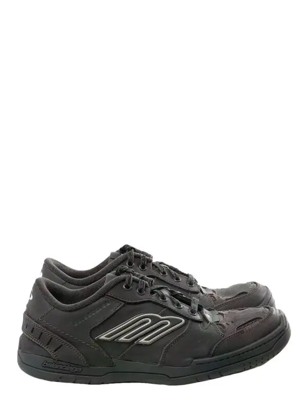 Balenciaga Hamptons Logo Sneakers - Grey