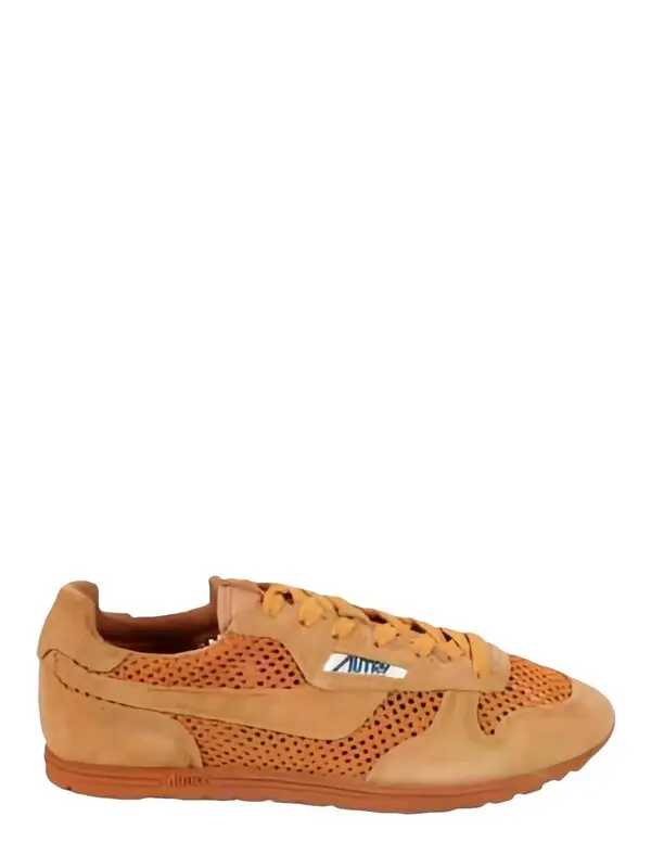 AUTRY Windspin Logo-detail Sneakers - Brown