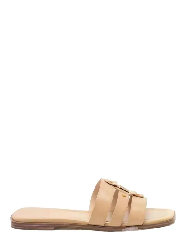 TWINSET Leather Sandals - Brown