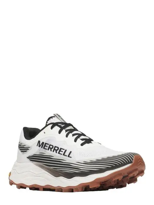 Merrell Agility Peak 6 Trail Running Shoe - White/black