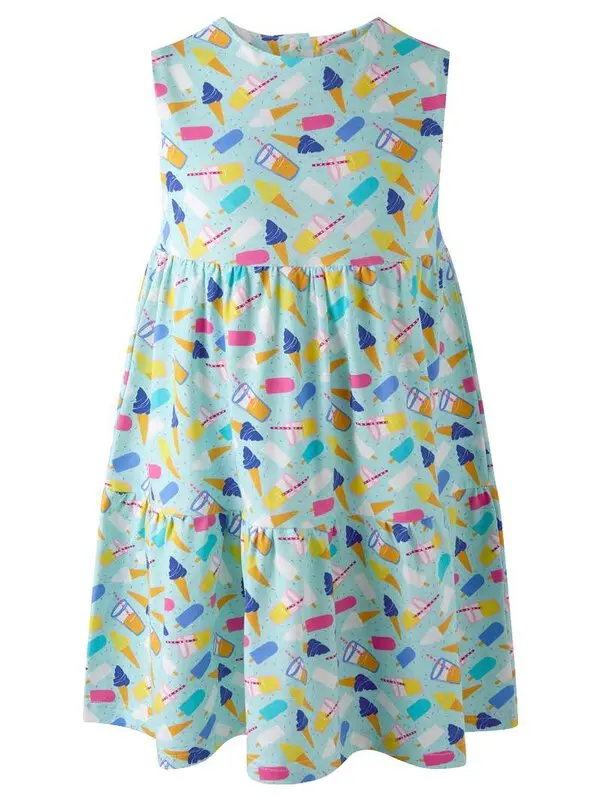 RACHEL RILEY Ice Cream Jersey Dress - Blue