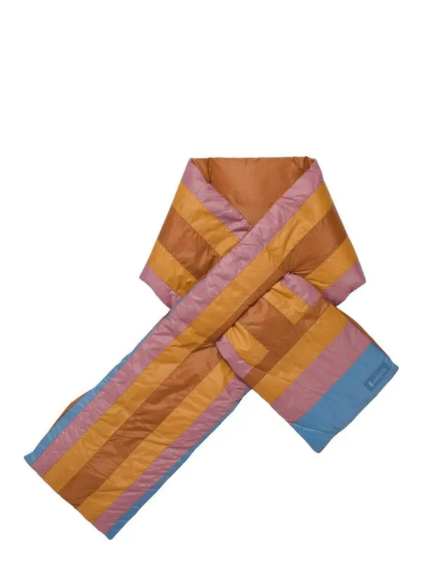 COTOPAXI Fuego Down Scarf - Sienna Stripes