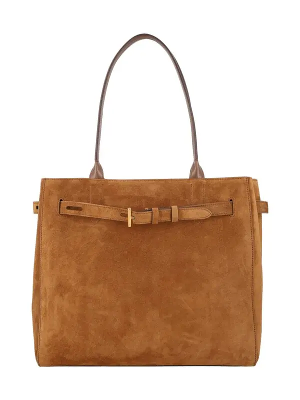 TOM FORD Medium "audrey" Tote - Brown