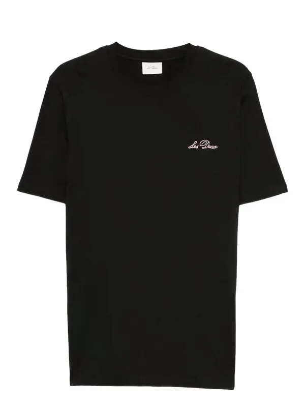 LES DEUX Logo T-shirt - Black