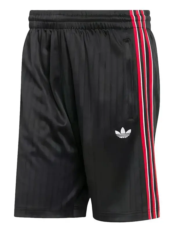 Adidas Firebird Striped Shorts - Black