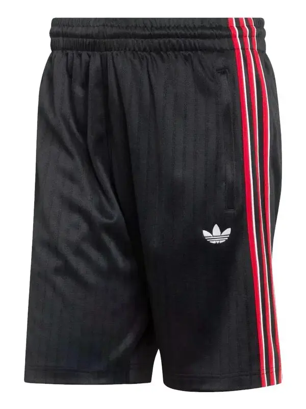 Adidas Firebird Striped Shorts - Black