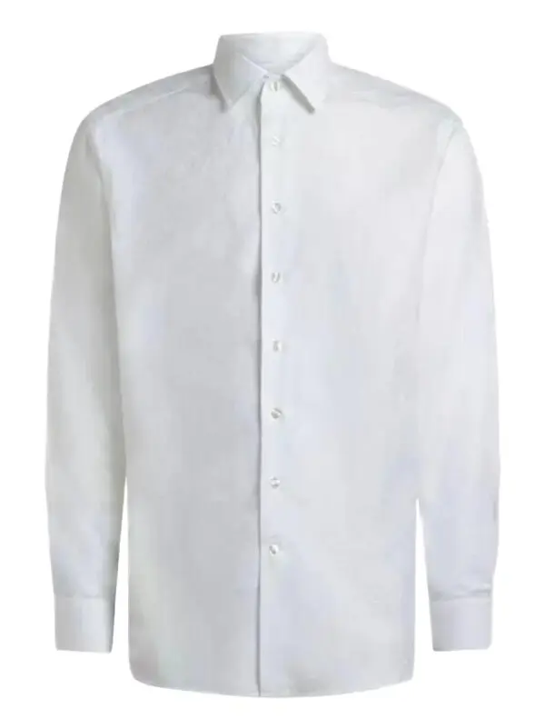 Etro Jacquard Paisley Shirt - White