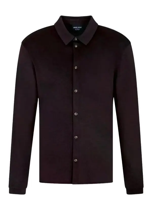 Giorgio Armani Button-down Shirt - Brown