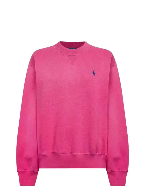 Polo Ralph Lauren Logo-embroidered Sweatshirt - Pink