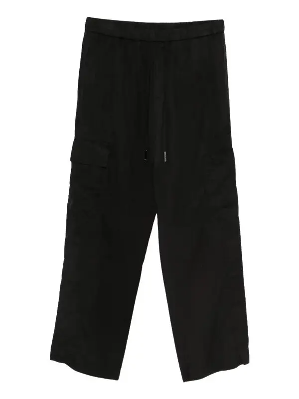 Iceberg Cargo-pocket Trousers - Black