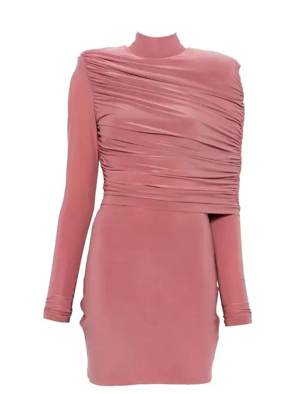 MITILIANE COUTURE Draped Mini Dress - Pink