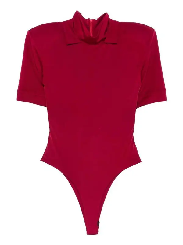 MITILIANE COUTURE Short-sleeve Bodysuit - Red