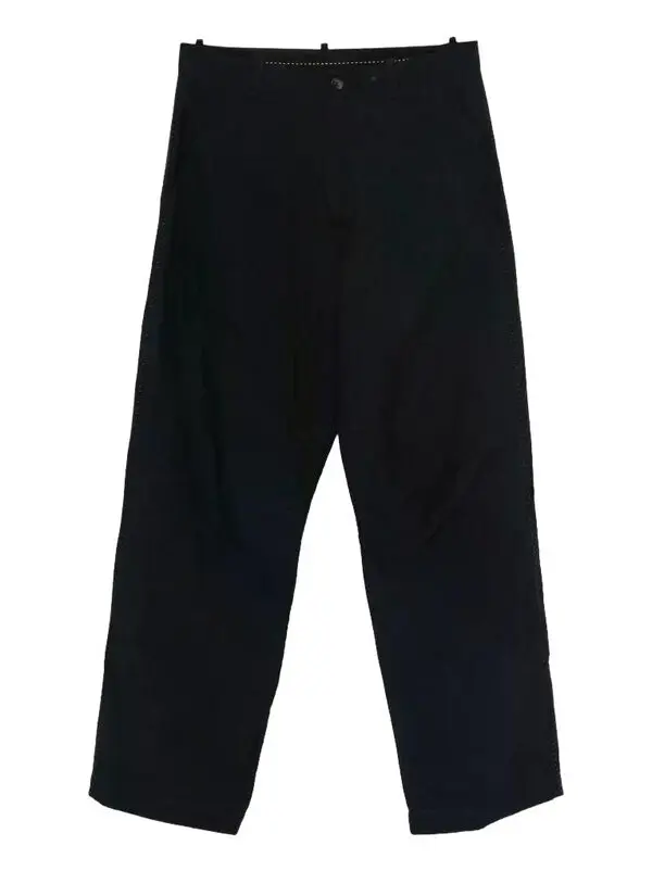 Masnada Button Trousers - Black