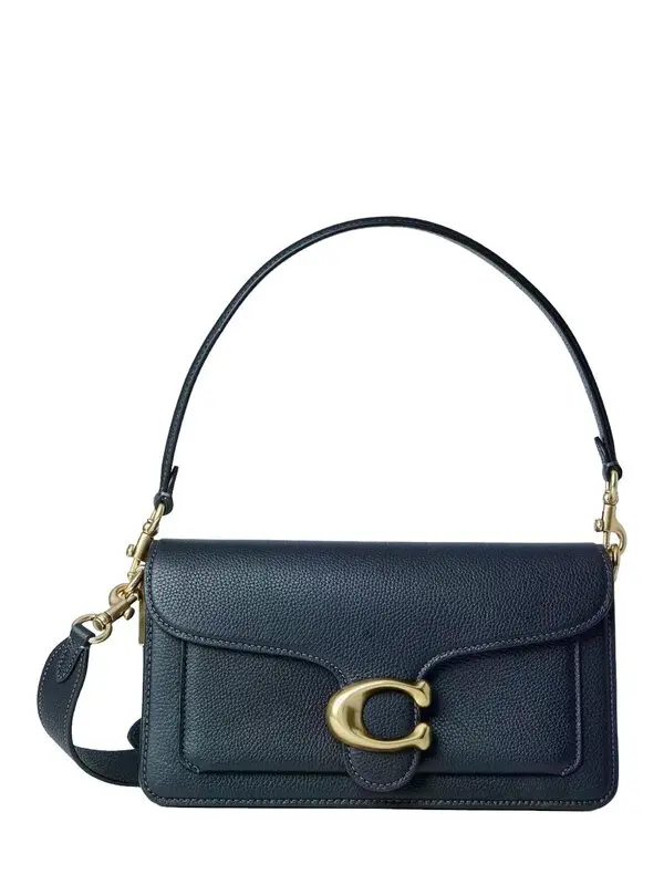 COACH® Tabby 26 Shoulder Bag With Logo - Black