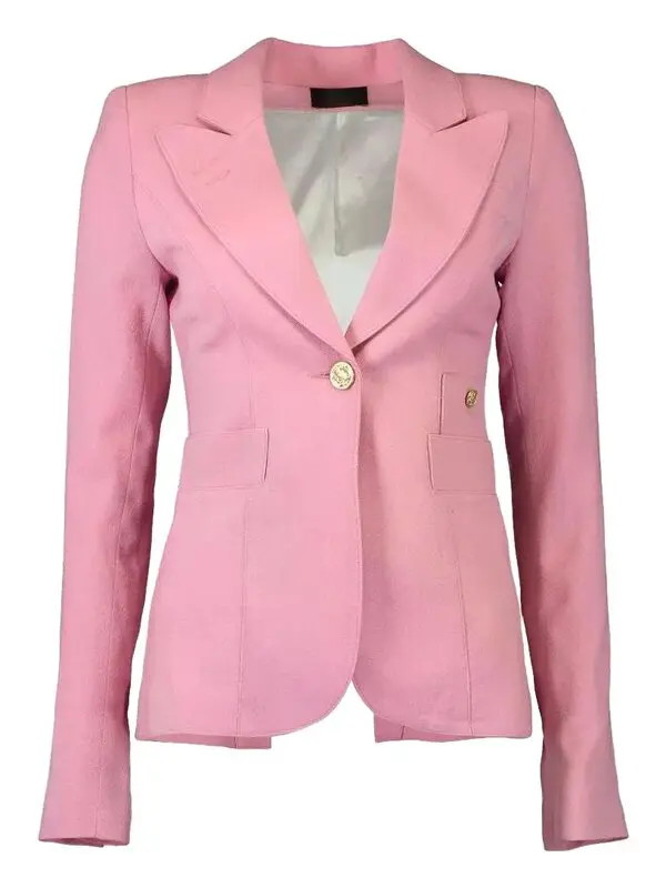 Smythe Buttoned Blazer - Pink