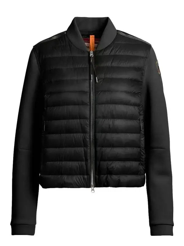 PARAJUMPERS Quilted Panelled Jacket - Black