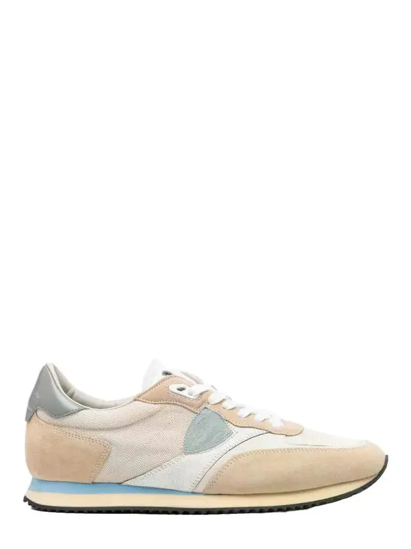 Philippe Model Triangle Logo Sneakers - Neutrals