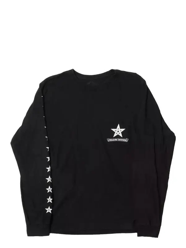 Chrome Hearts Stars Long-sleeve T-shirt - Black
