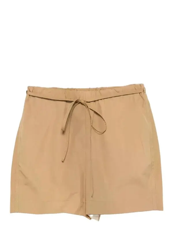 Loulou De Saison Drawstring Shorts - Neutrals
