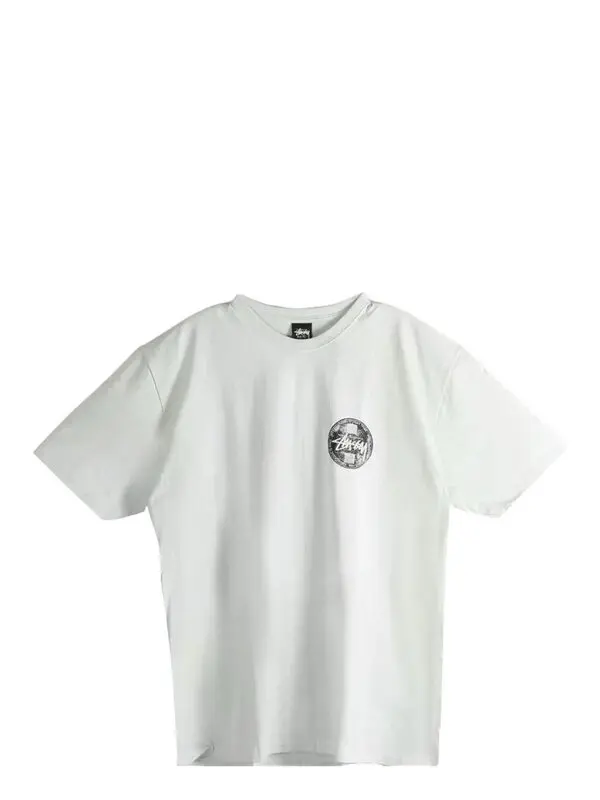 StÜssy Dot-stamp Print T-shirt - White
