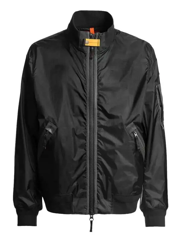 PARAJUMPERS Zip-up Bomber Jacket - Black