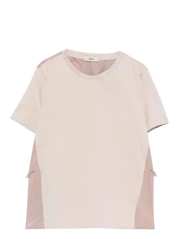 Herno Drawstring T-shirt - Pink