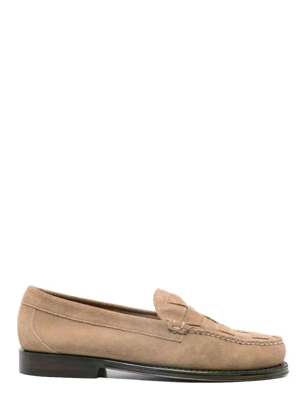 G.H.BASS Woven Heritage Venetian Loafers - Neutrals
