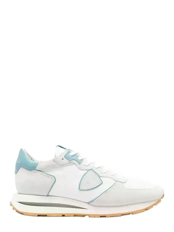 Philippe Model Logo-patch Lace-up Sneakers - White