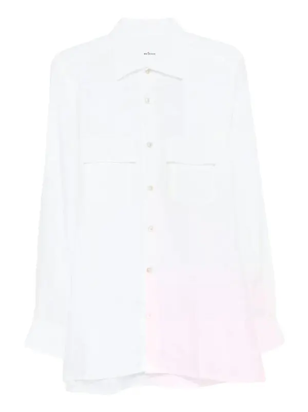 Kiton Patch Pocket Shirt - White