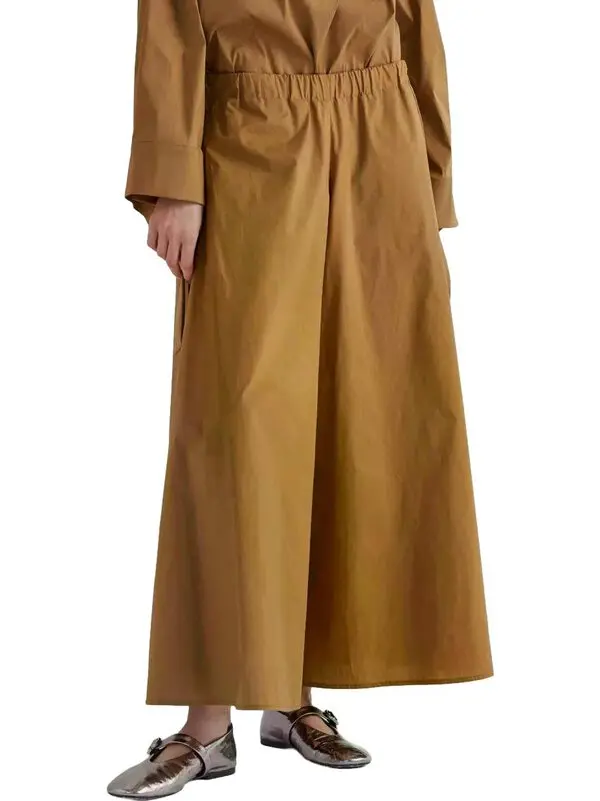 MEIMEIJ Wide-leg Trousers - Brown