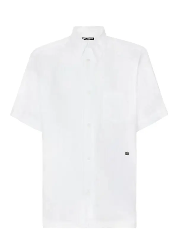 Dolce & Gabbana Hardware Pocket Shirt - White