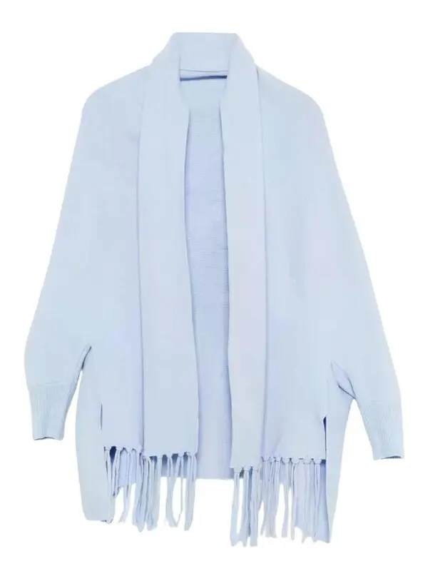 PHILO-SOFIE Fringe-detail Cardigan - Blue
