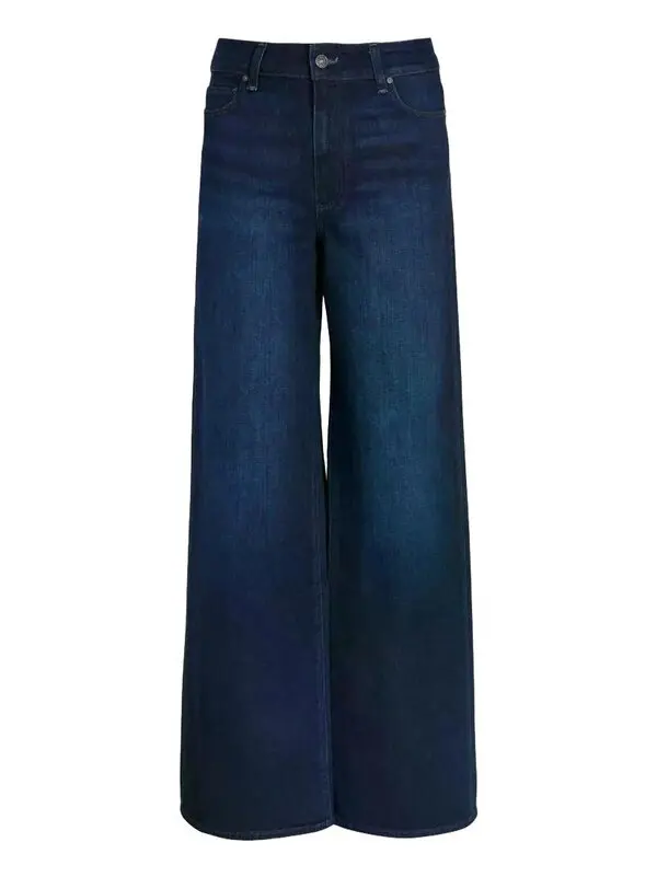 Paige Wide Leg Jeans - Blue
