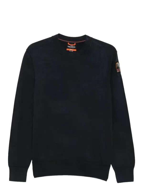 PARAJUMPERS Ribbed Crew-neck Sweater - Blue