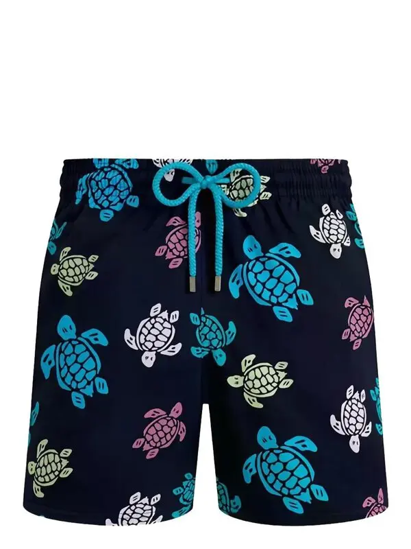 Vilebrequin Turtle-print Swim Shorts - Blue