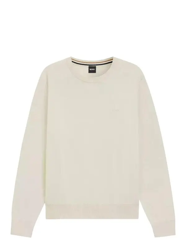 BOSS Crew-neck Sweater - White