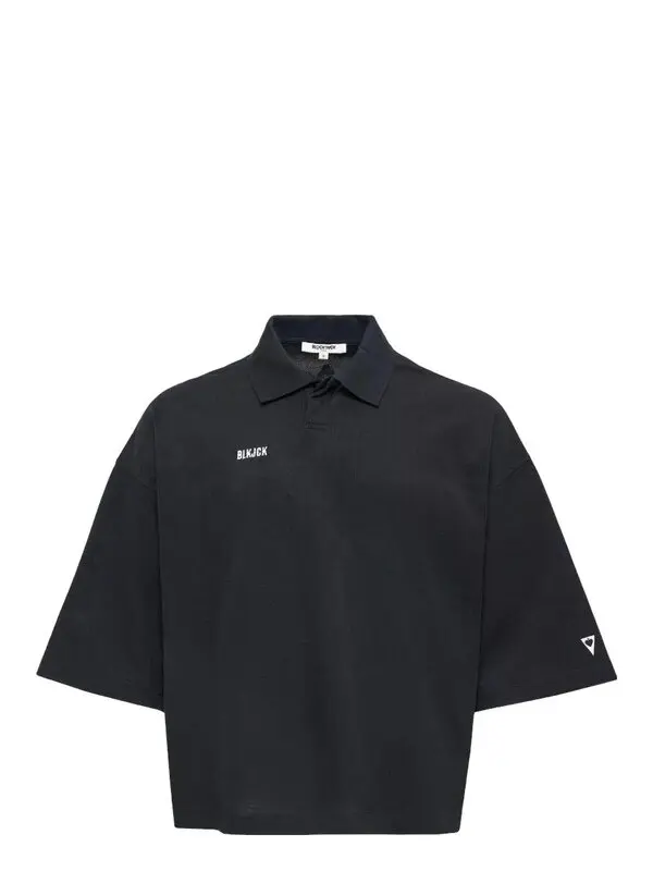 BLACKJACK Logo Polo Shirt - Black