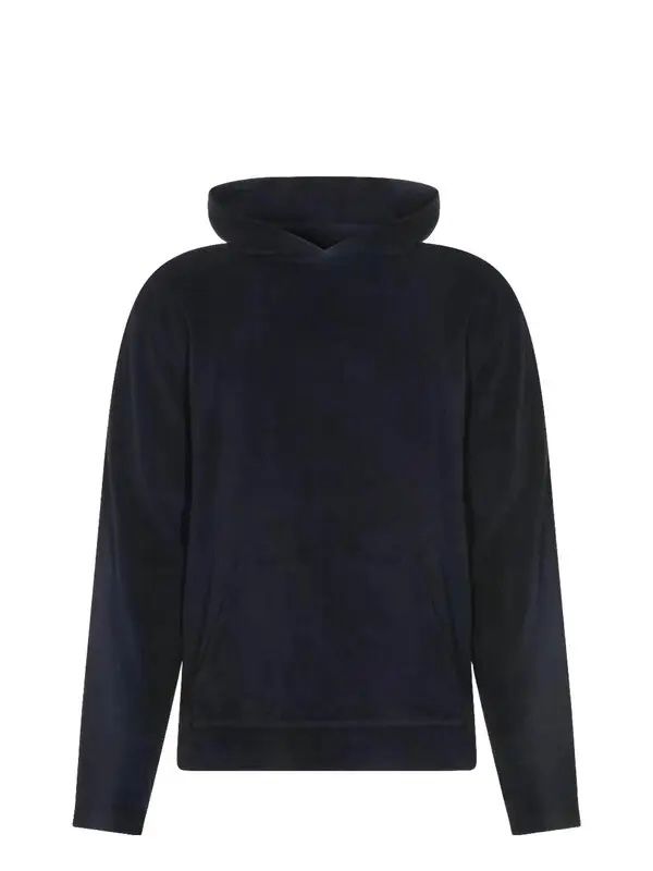 04651 / A TRIP IN A BAG Hooded Pocket Sweatshirt - Blue