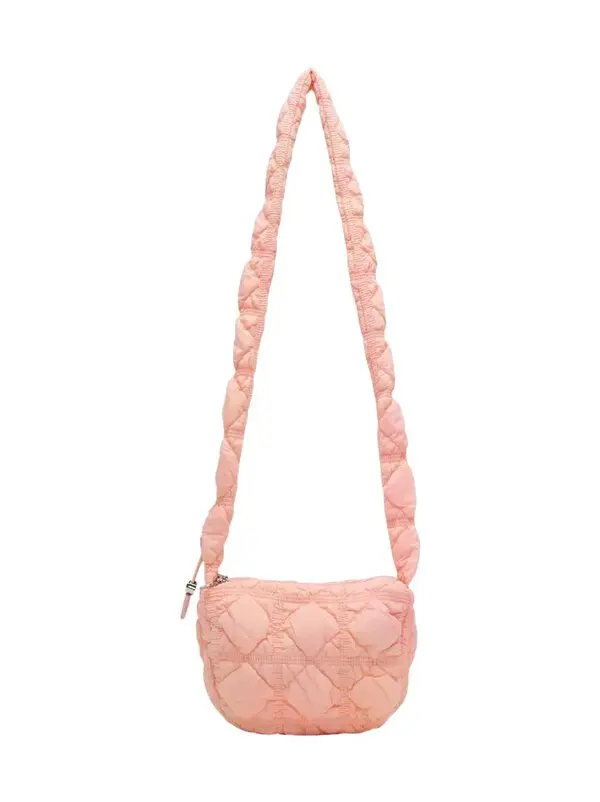 CARLYN Poing Quilted Shoulder Bag - Pink