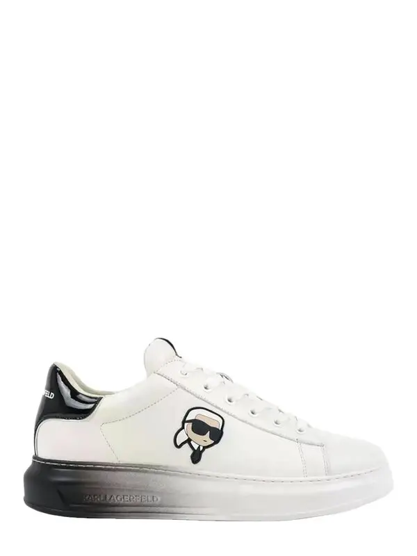 Karl Lagerfeld Lace Sneakers - White