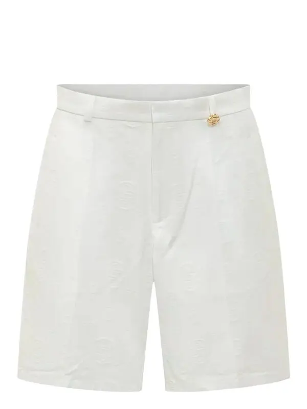 Casablanca Monogram Shorts - White