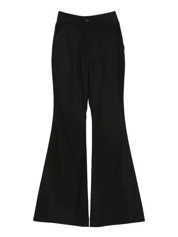 MITILIANE COUTURE Flared Trousers - Black