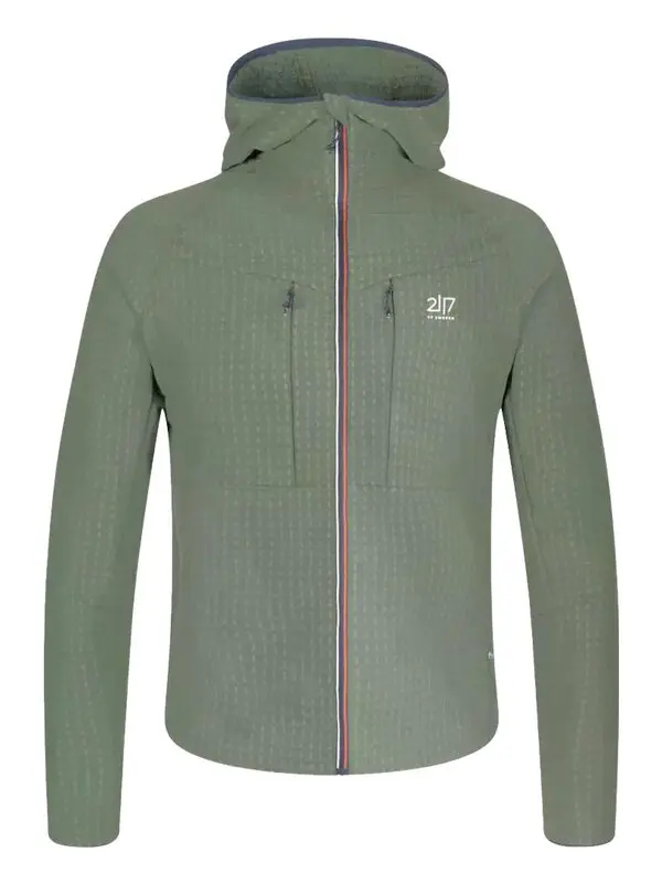 2117 OF SWEDEN Mellom 3d Hooded Zip Jacket - Green