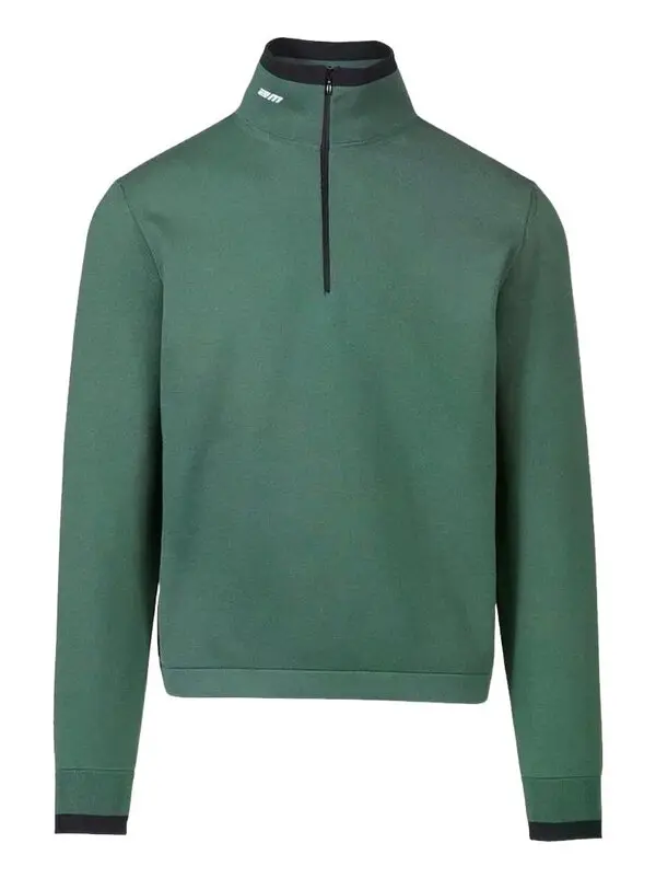 Aztech Mountain St. Moritz Angus Half-zip Sweater - Green
