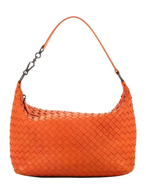 Bottega Veneta Woven Shoulder Bag - Orange