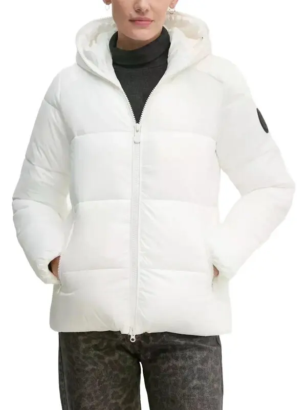 SAVE THE DUCK Lois Hooded Padded Jacket - White