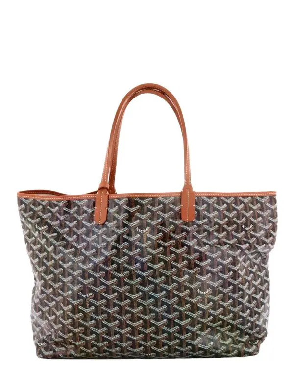 Goyard Saint Louis Coated Canvas Pm Tote Bag - Brown