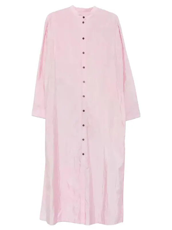 JIL SANDER Buttoned Shirt Dress - Pink